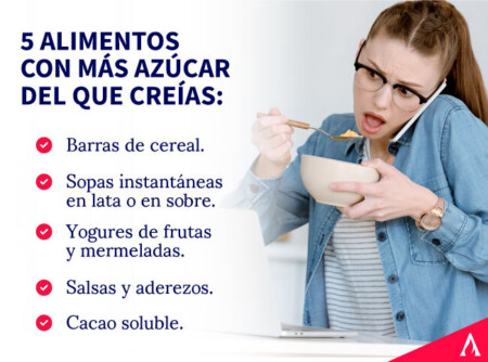 5 alimentos con alto contenido de azúcar | Aprende Institute