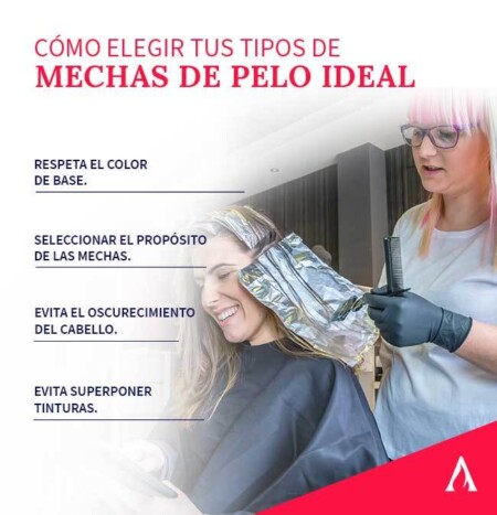 6 ideas de mechas para el cabello | Aprende Institute