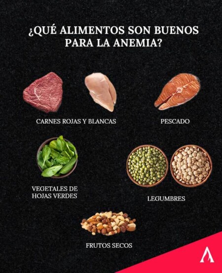 Alimentos buenos para combatir la anemia | Aprende Institute