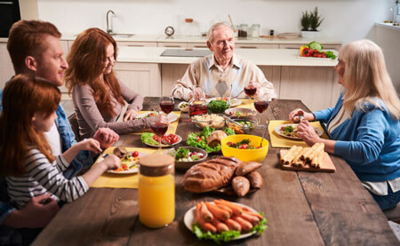 Ideas de comida para una reunión familiar | Aprende Institute