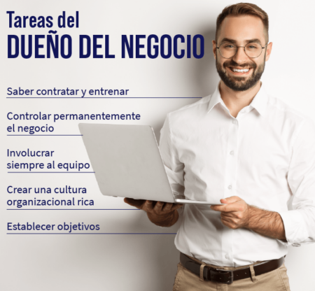 ¿Qué tareas debe realizar el dueño de un negocio? | Aprende Institute