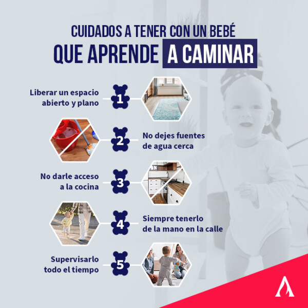 ¿Cuándo comienzan a caminar los bebes? | Aprende Institute