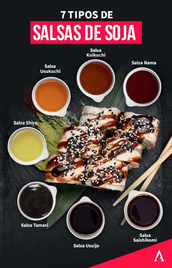 7 Tipos de salsas de Soja | Aprende Institute