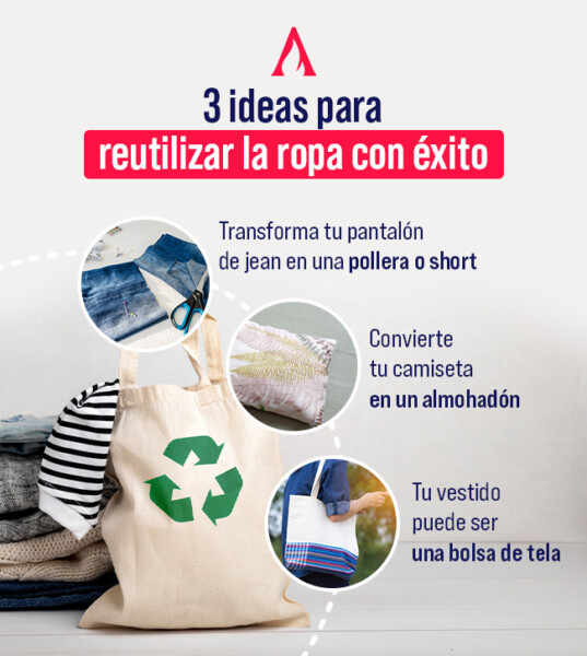 Ideas para reutilizar ropa vieja de forma creativa | Aprende Institute